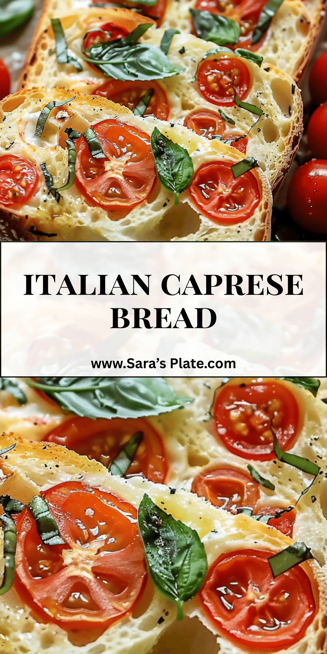 Caprese Bread | Sara's Plate