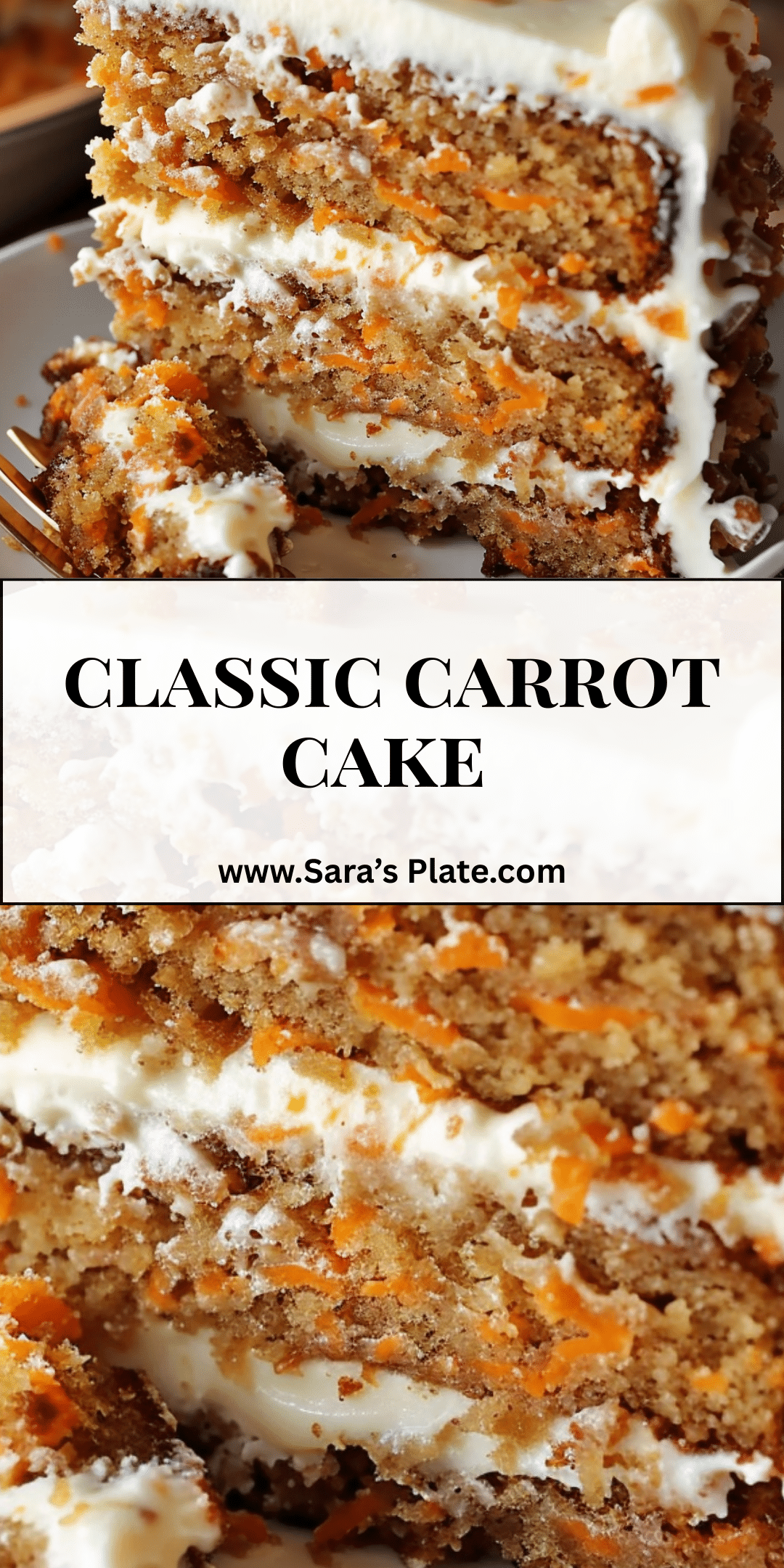 Easy Carrot Cake | Sara's Plate