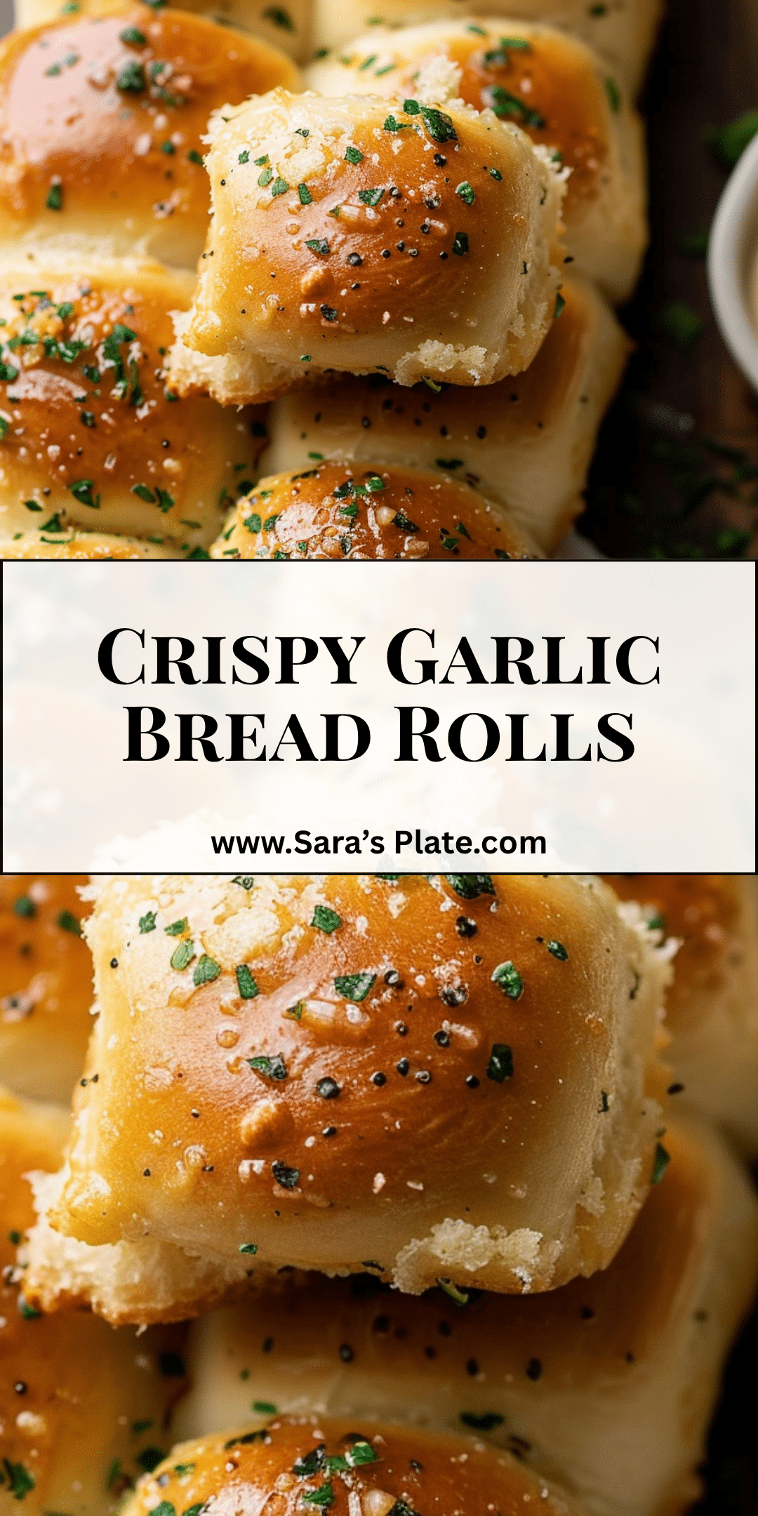 Soft and Savory Garlic Bread Rolls | Sara's Plate