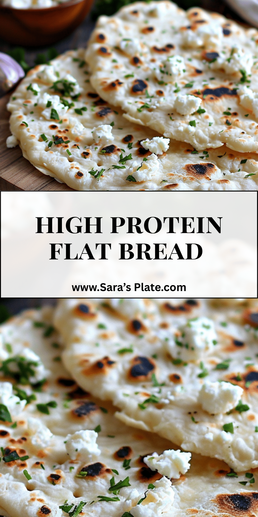 Cottage Cheese Flatbread | Sara's Plate