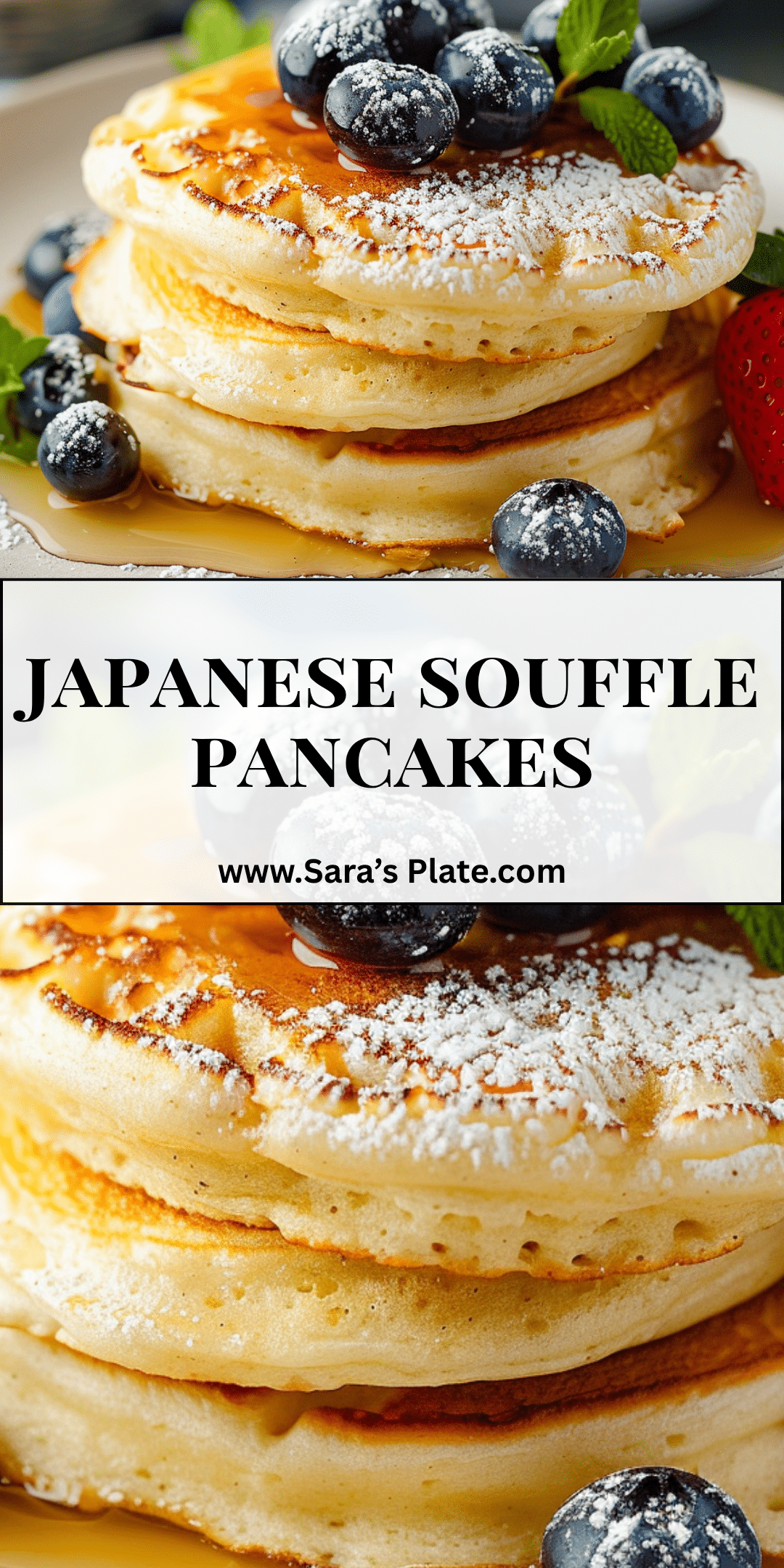 Japanese Soufflé Pancakes | Sara's Plate