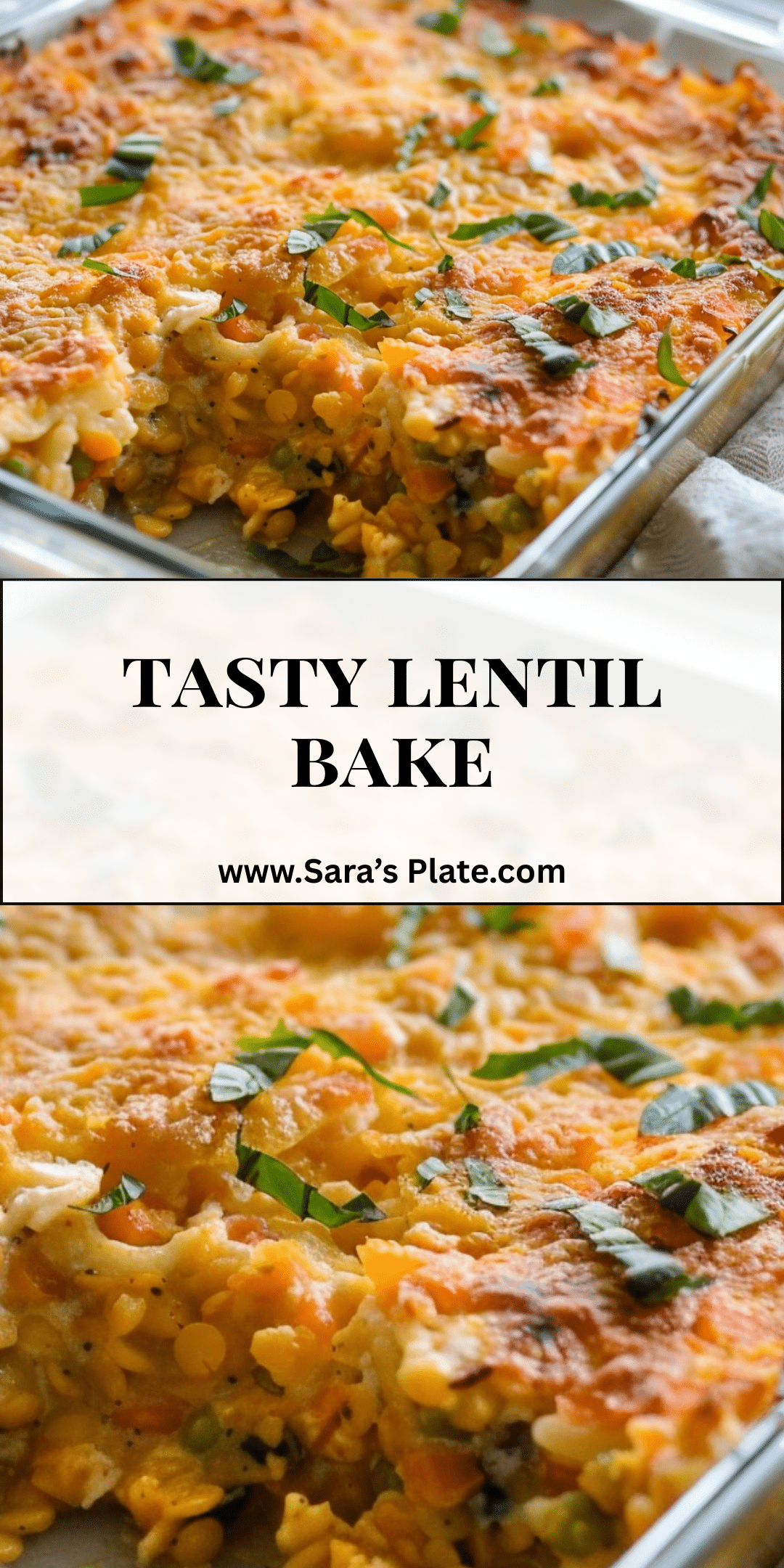 Veggie Lentil Bake | Sara's Plate