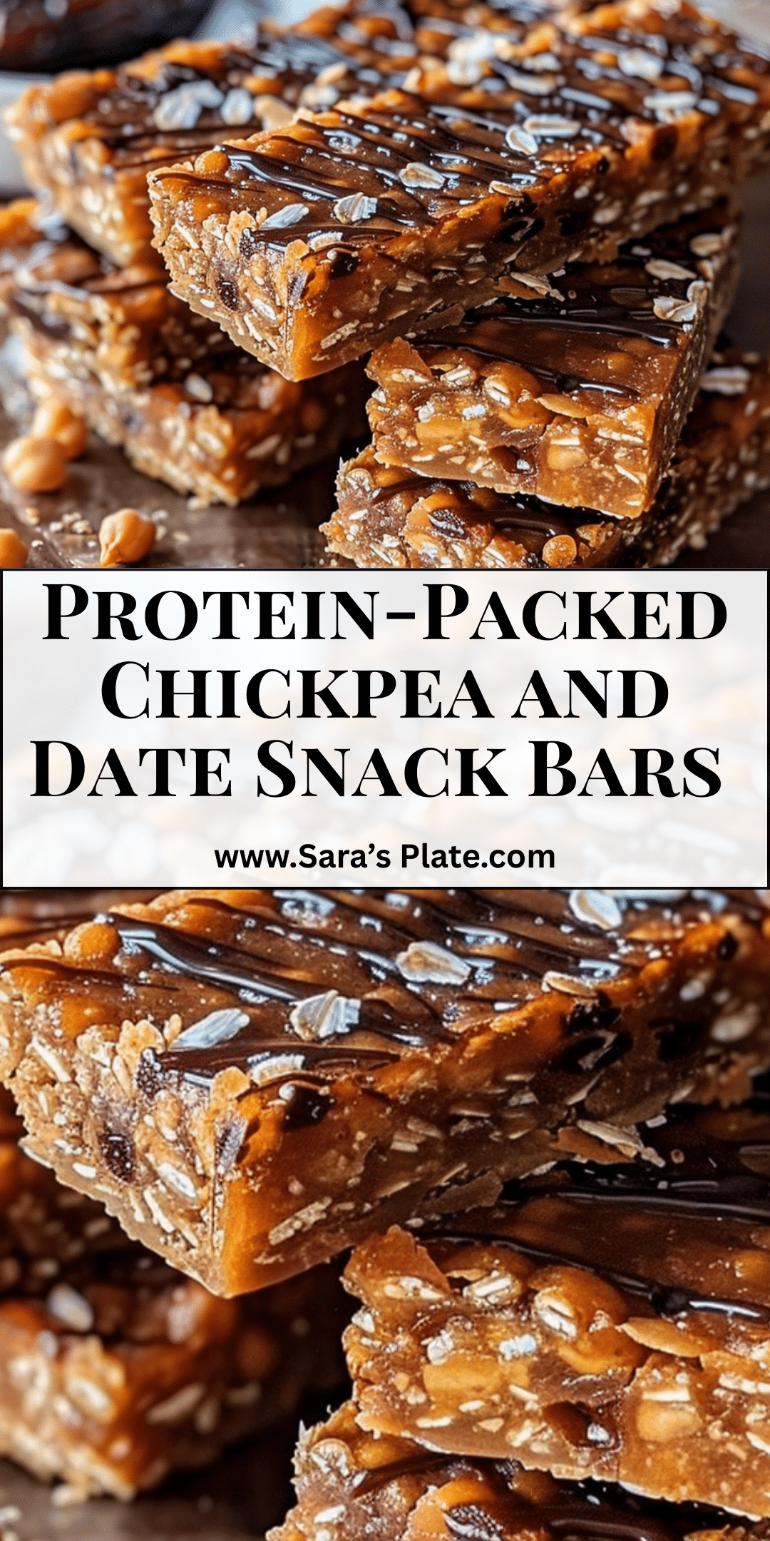 Protein-Packed Chickpea and Date Snack Bars Recipe | Sara's Plate