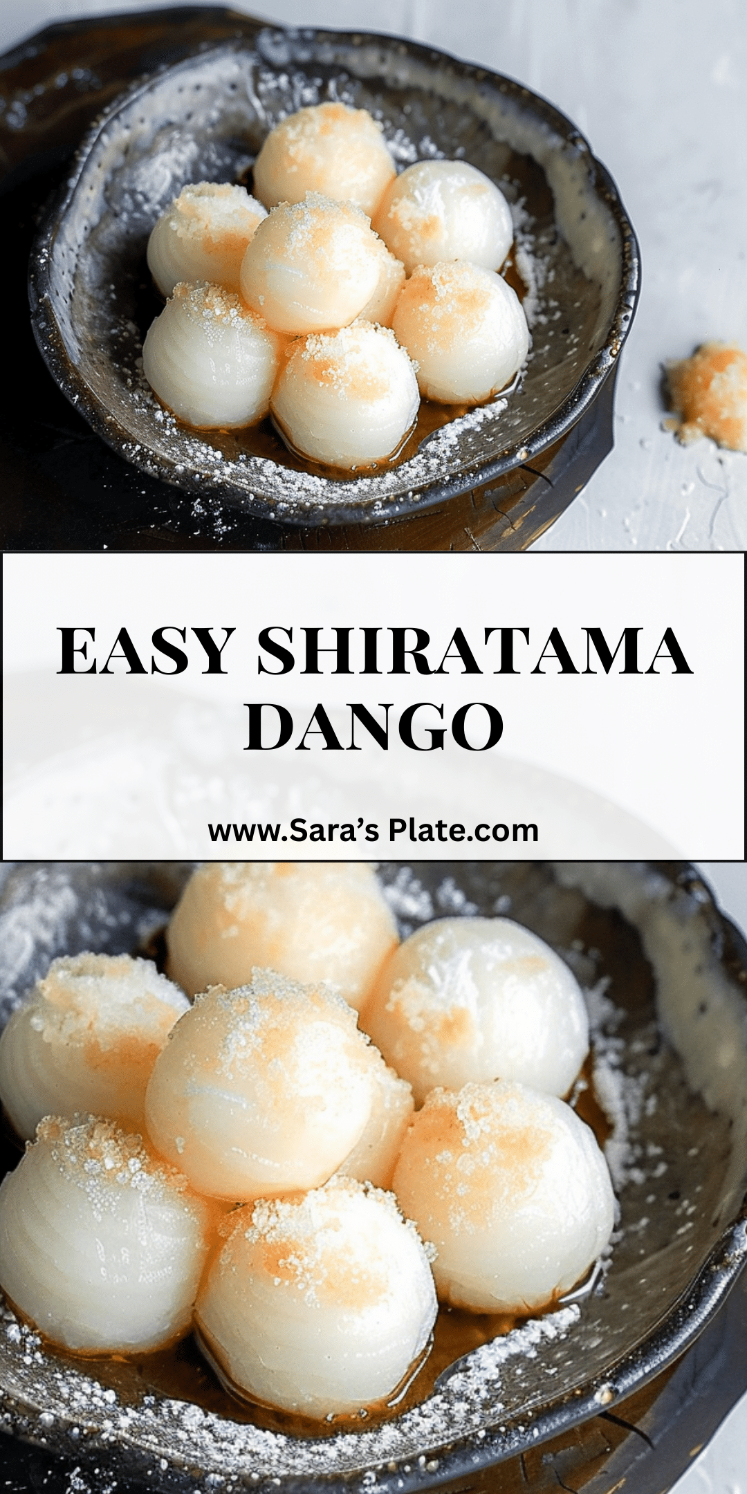 Shiratama Dango (Rice Dumplings/Mochi Balls) | Sara's Plate
