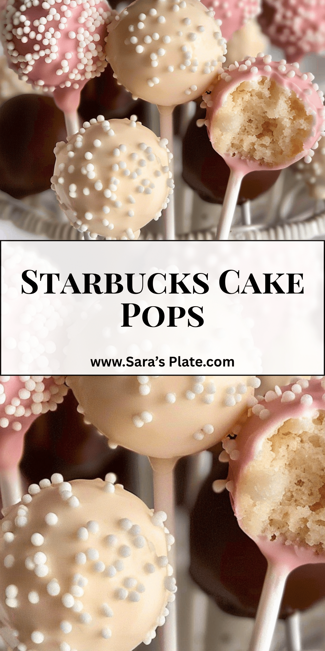 Homemade Birthday Cake Pops | Sara's Plate