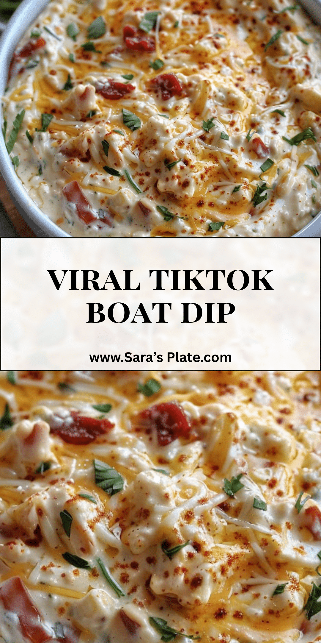 the ultimate viral tiktok dip | Sara's Plate