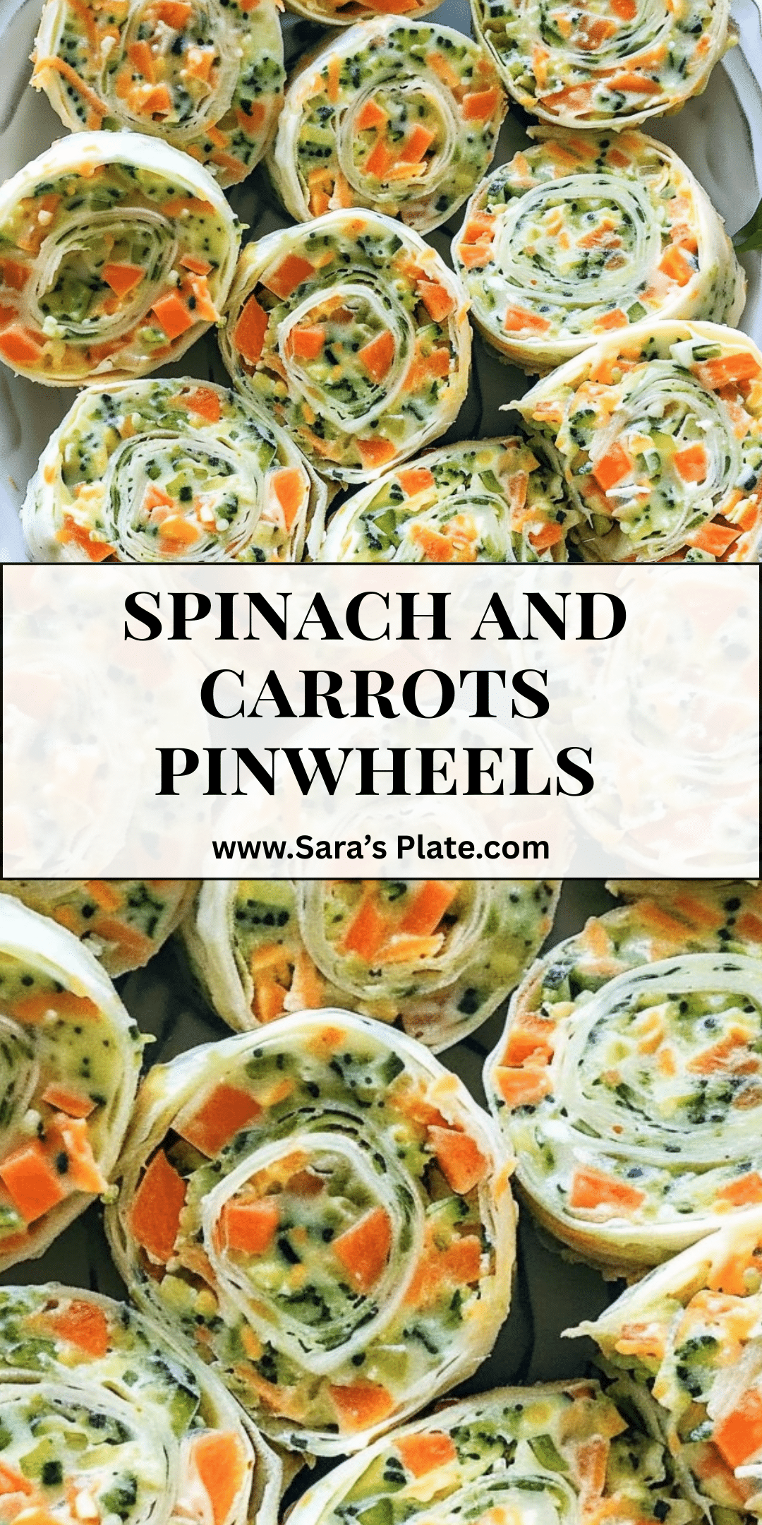 Veggie Pinwheels | Sara's Plate
