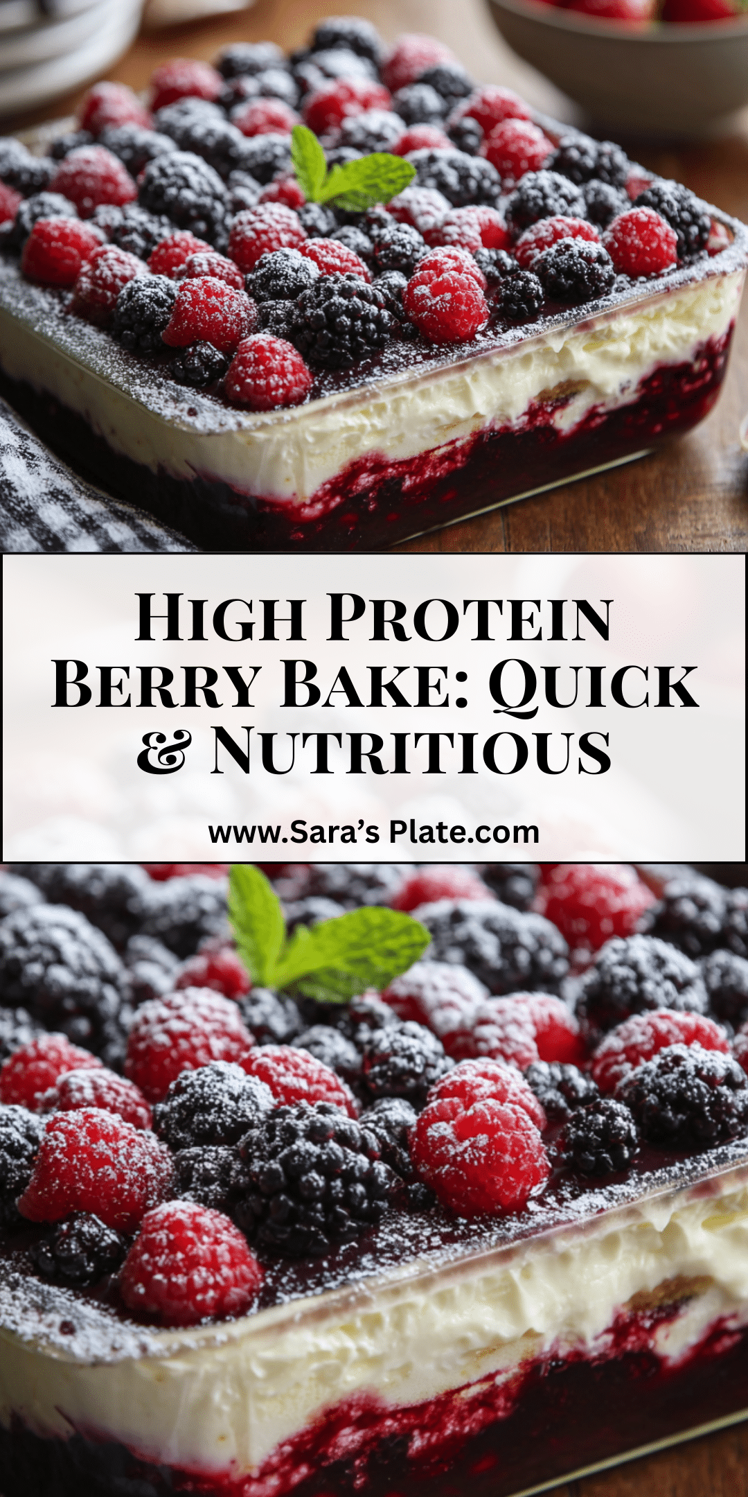 High Protein Triple Berry Bake - Nutritious & Delicious Recipe