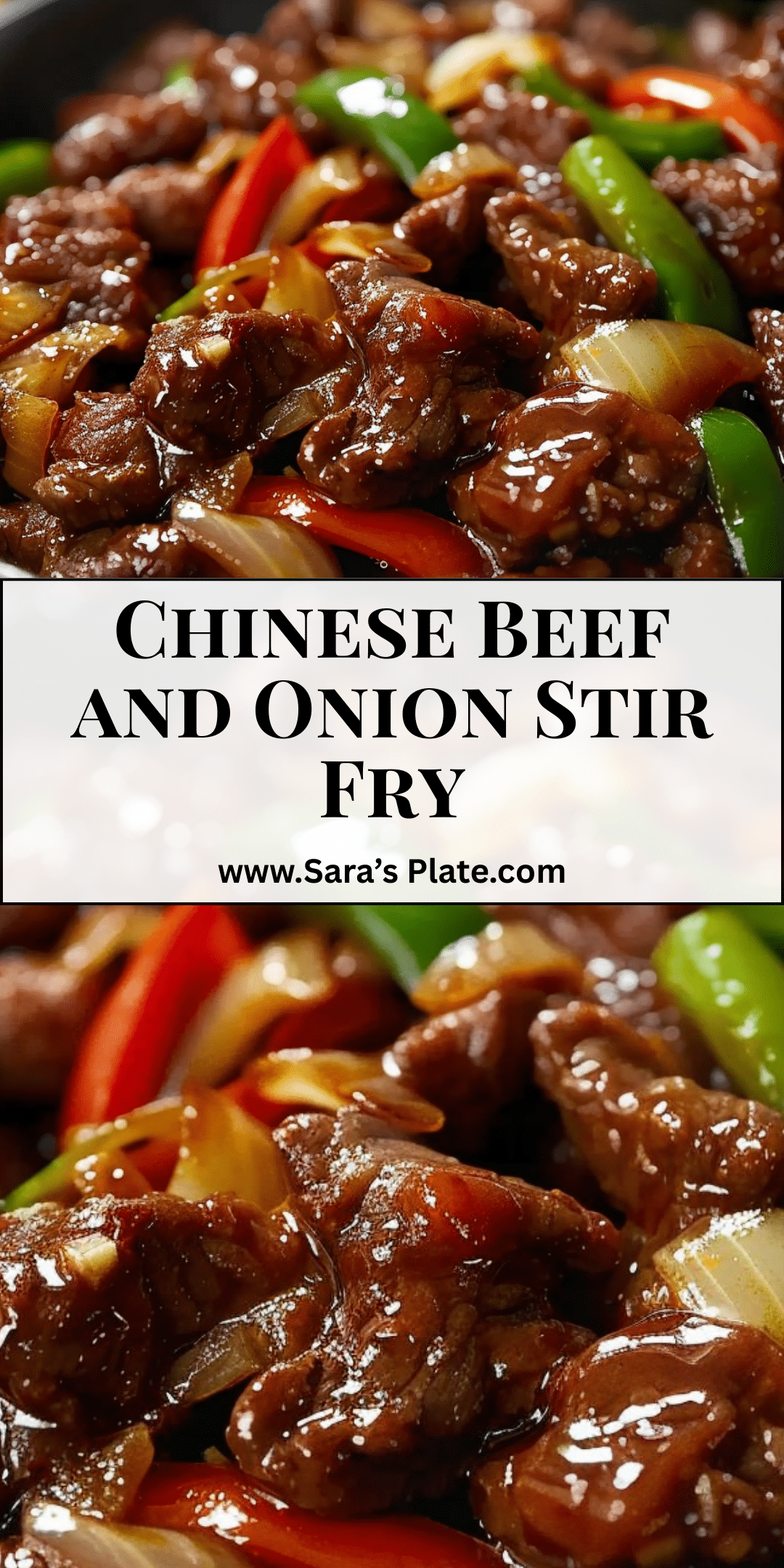 Chinese Beef and Onion Stir Fry | Sara's Plate