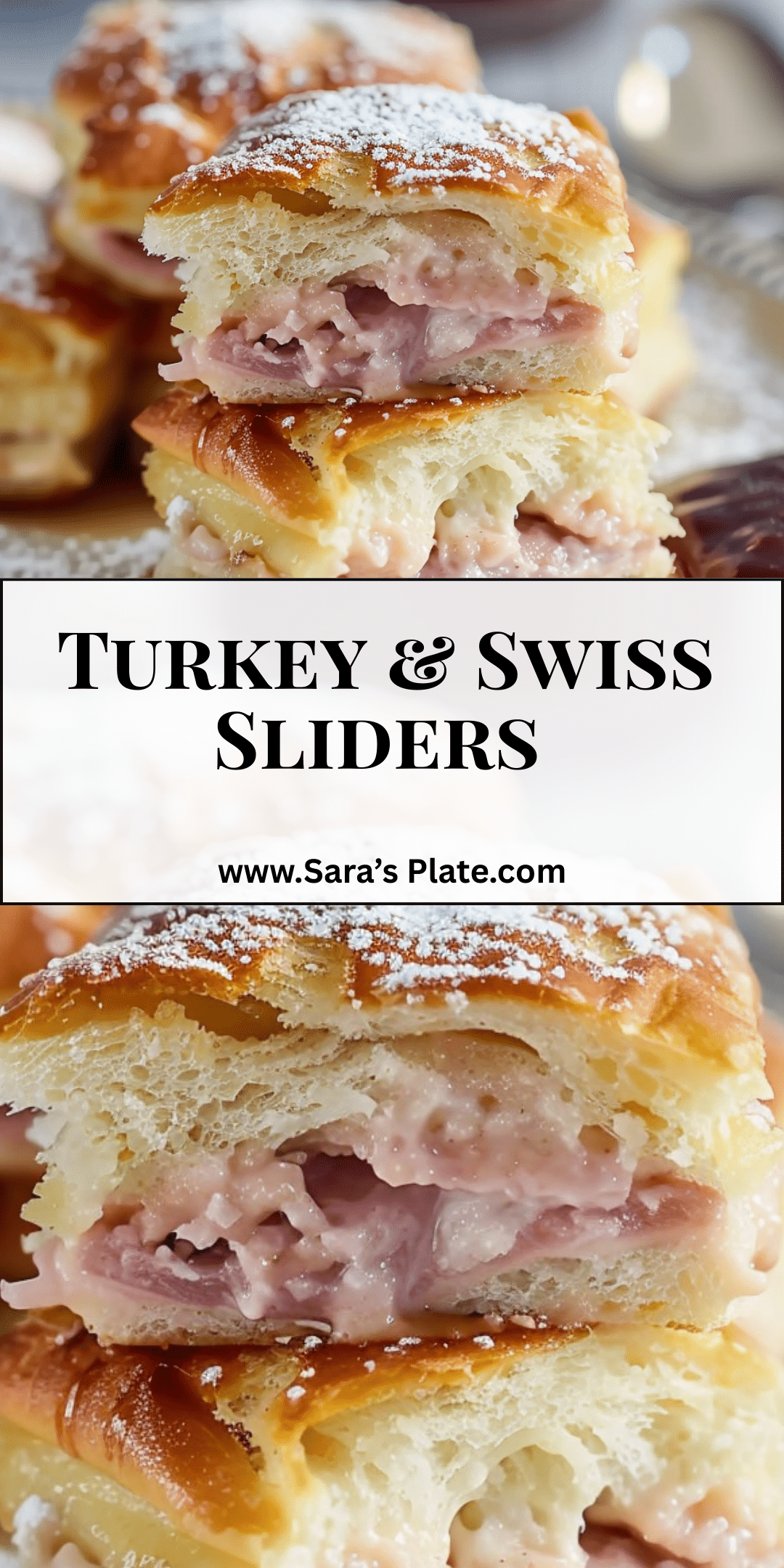 Turkey & Swiss Sliders with Dijon and Berry Preserves | Sara's Plate