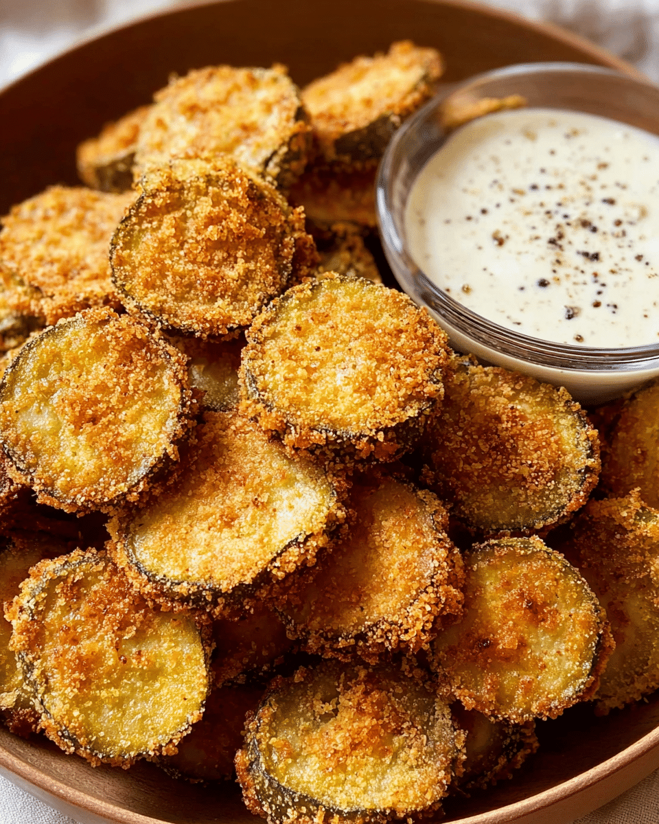 Crispy Fried Pickles: Tangy Snack Sensation Recipe