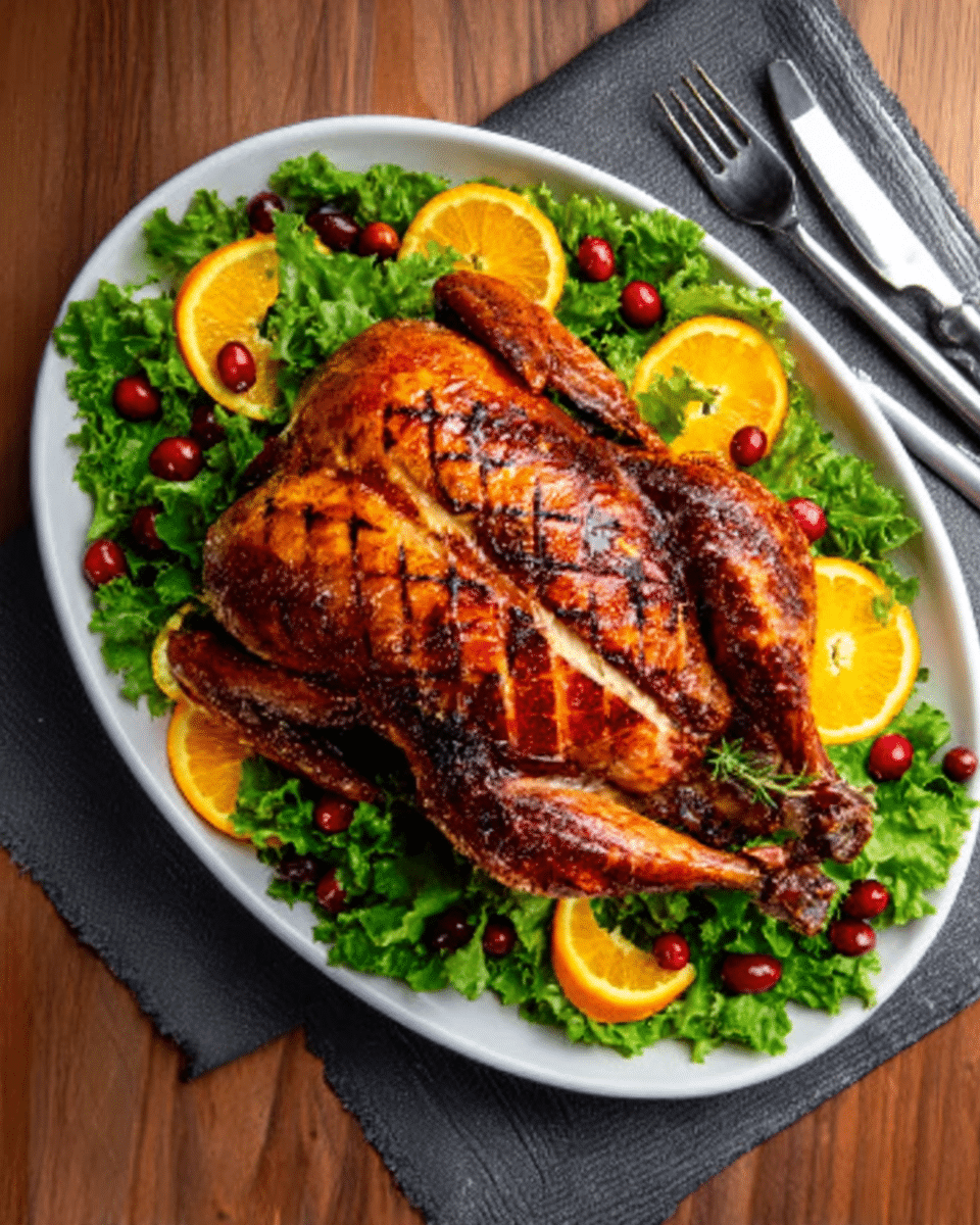 Roasted Duck with Cranberry Orange Glaze: Impress Guests with this ...