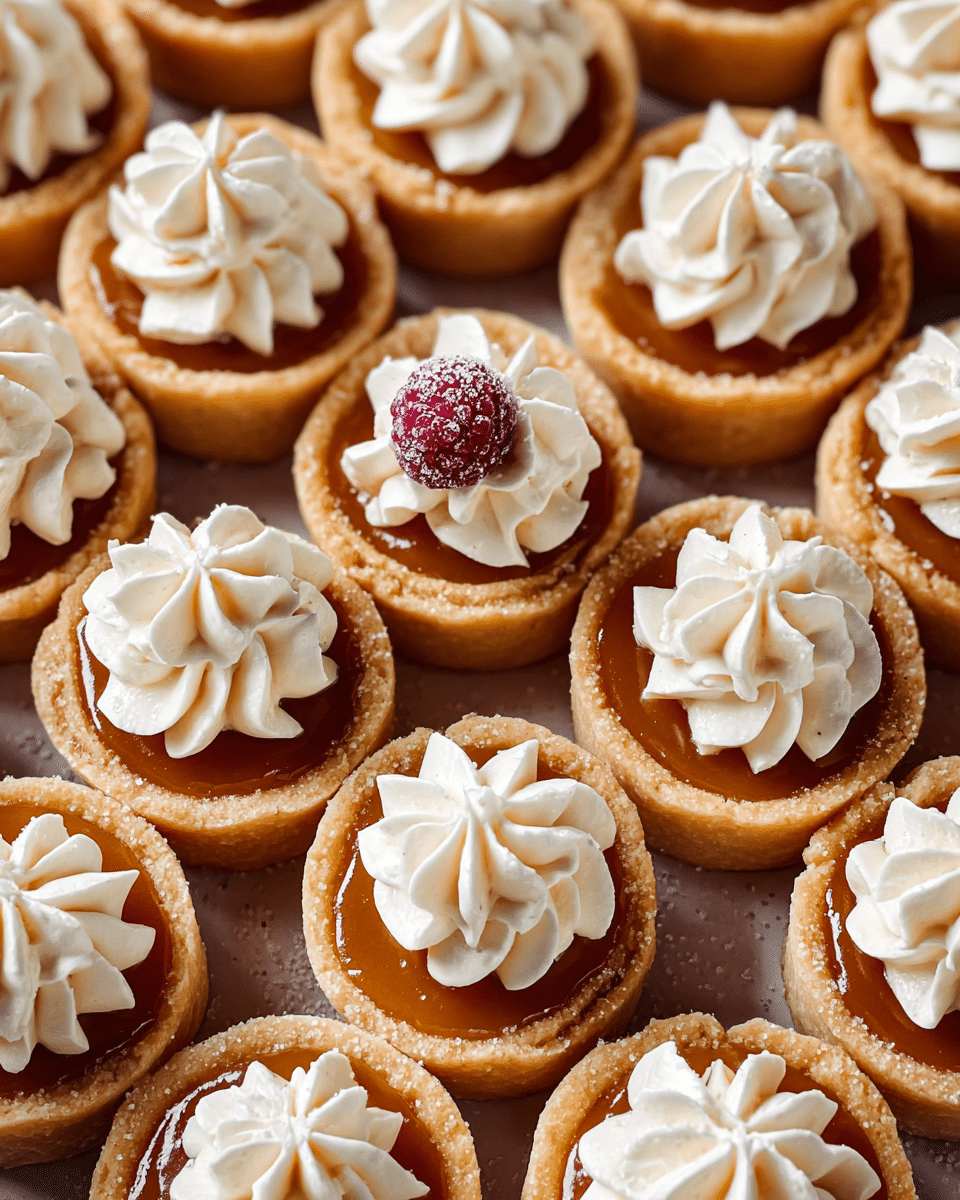 Mini Pumpkin Pies Recipe: Bite-sized Thanksgiving Delight