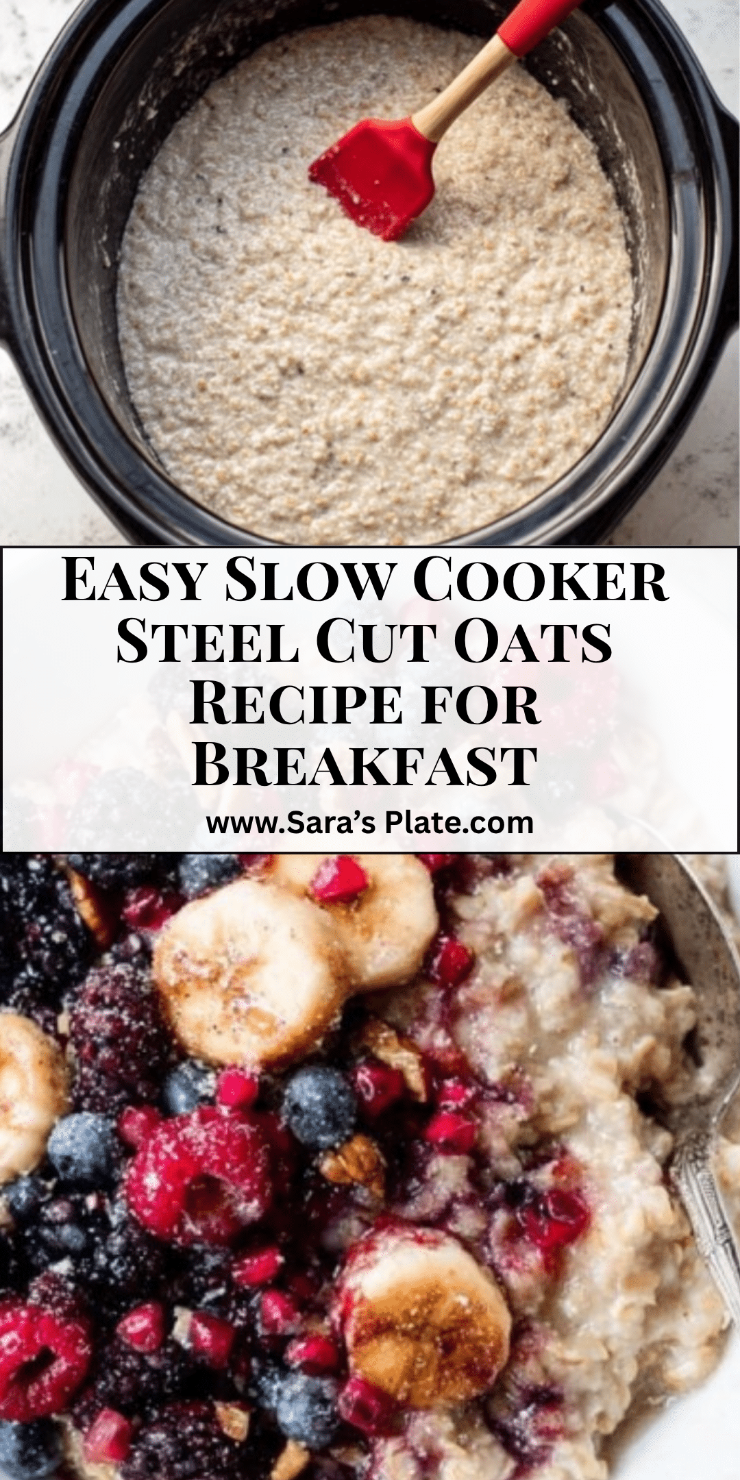 Slow Cooker Steel Cut Oatmeal: Easy & Nourishing Breakfast