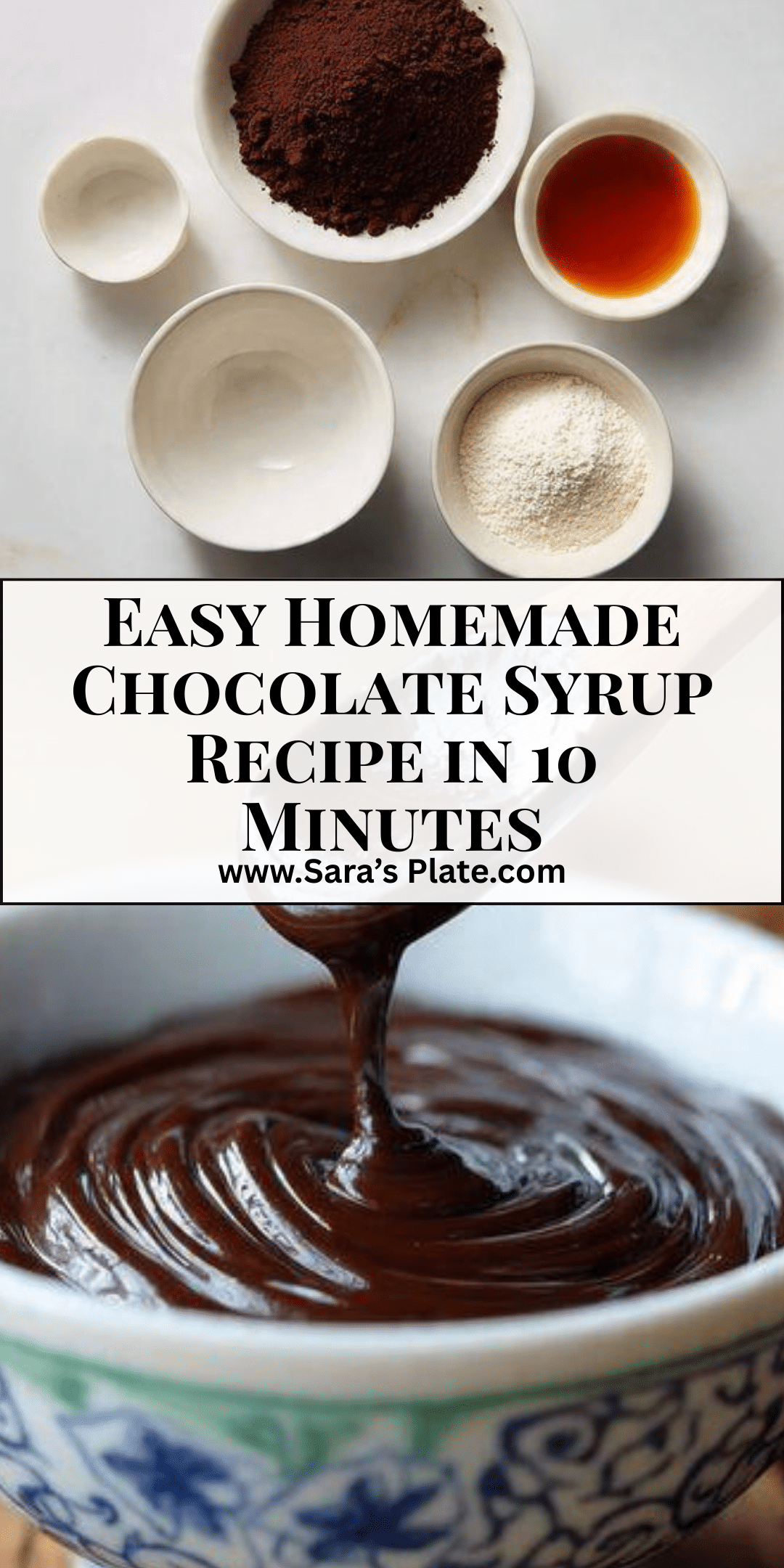Homemade Chocolate Syrup: Easy, Rich, and Delicious