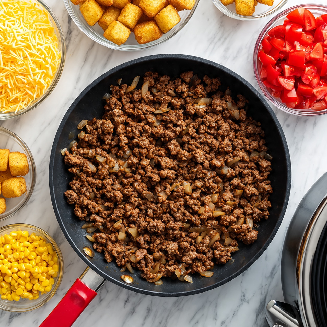 Slow Cooker Tater Tot Casserole: Cozy & Irresistible Family Favorite