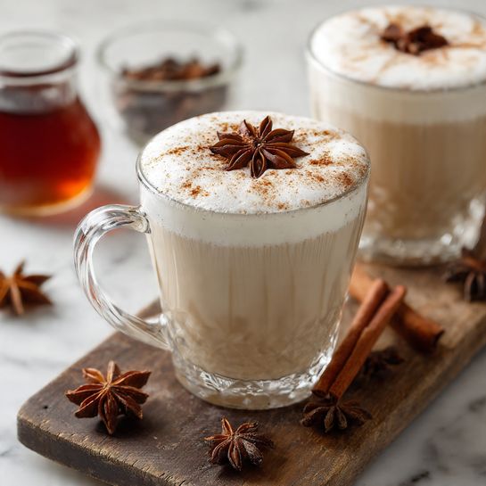 Spiced Chai Latte: Cozy, Aromatic Warm Drink to Brighten Your Day