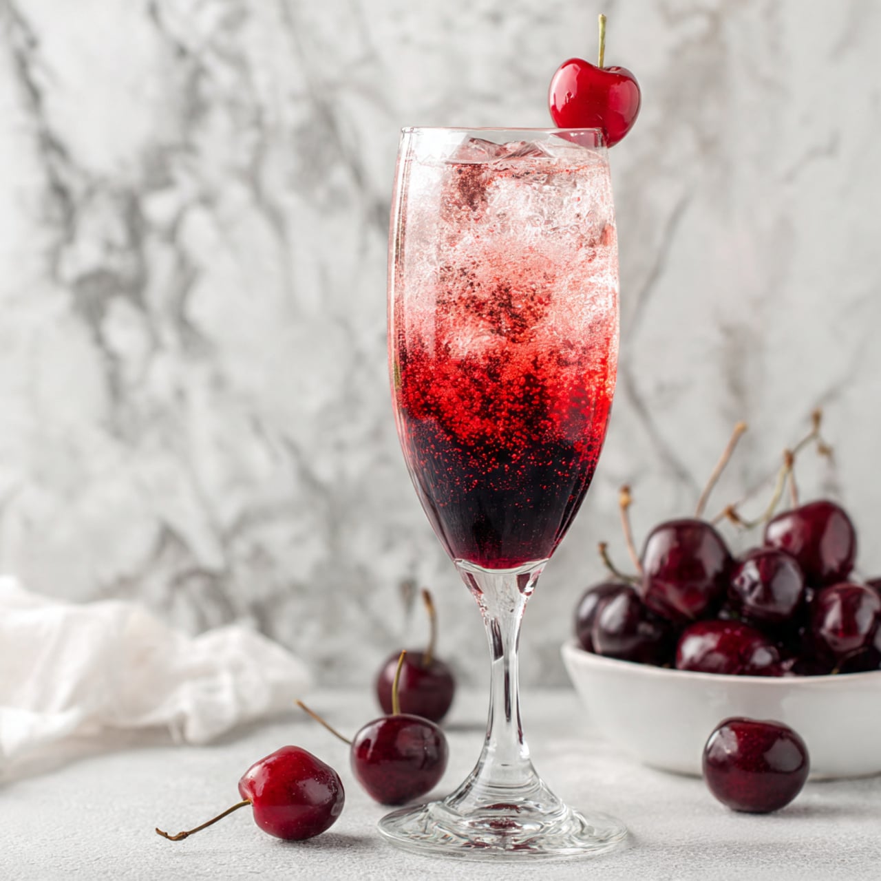 Cherry Blossom Spritz - Refreshing Floral Cocktail for Spring