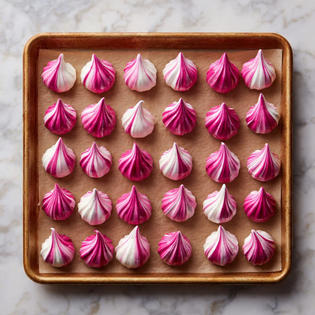 Pink Meringue Kisses - Light & Crispy Treats for Any Occasion