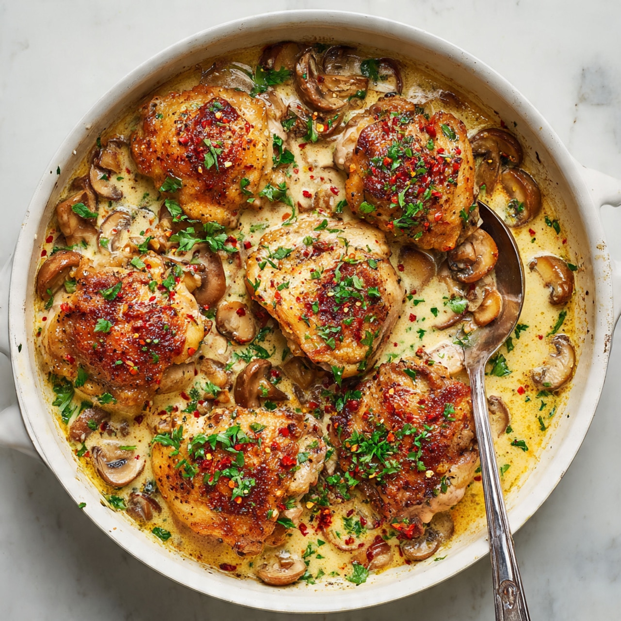 Creamy Garlic Parmesan Baked Chicken Recipe for Cozy Dinners