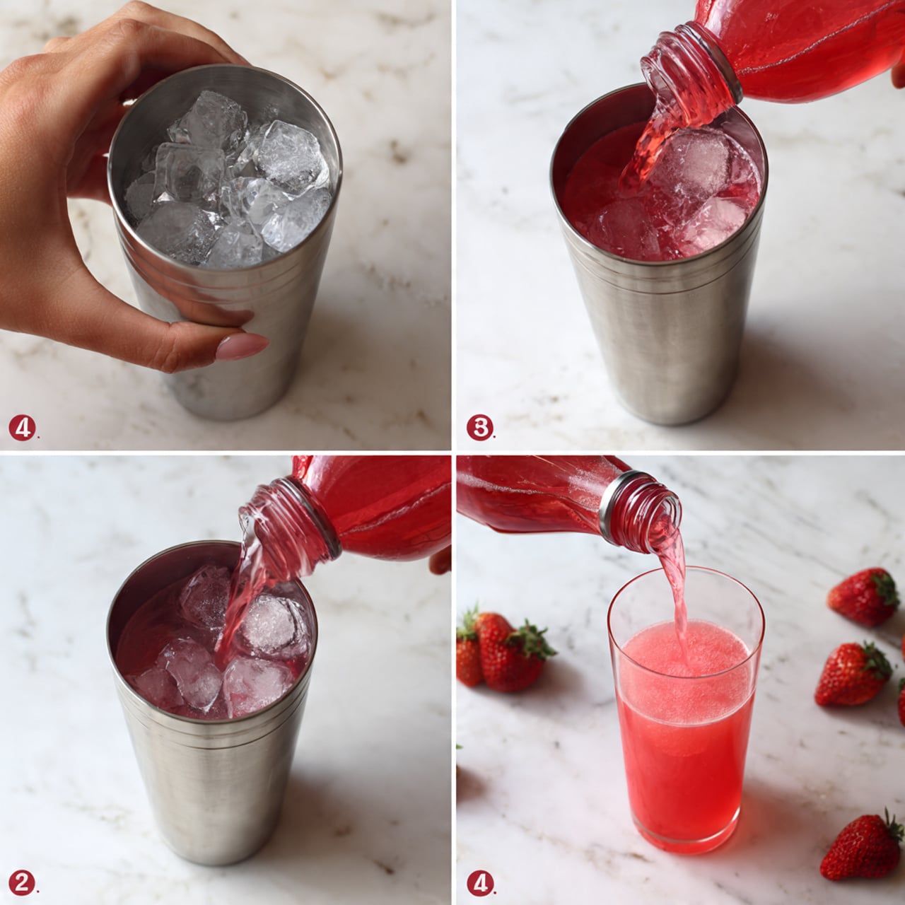 Strawberry Long Island Iced Tea: Refreshing Summer Cocktail