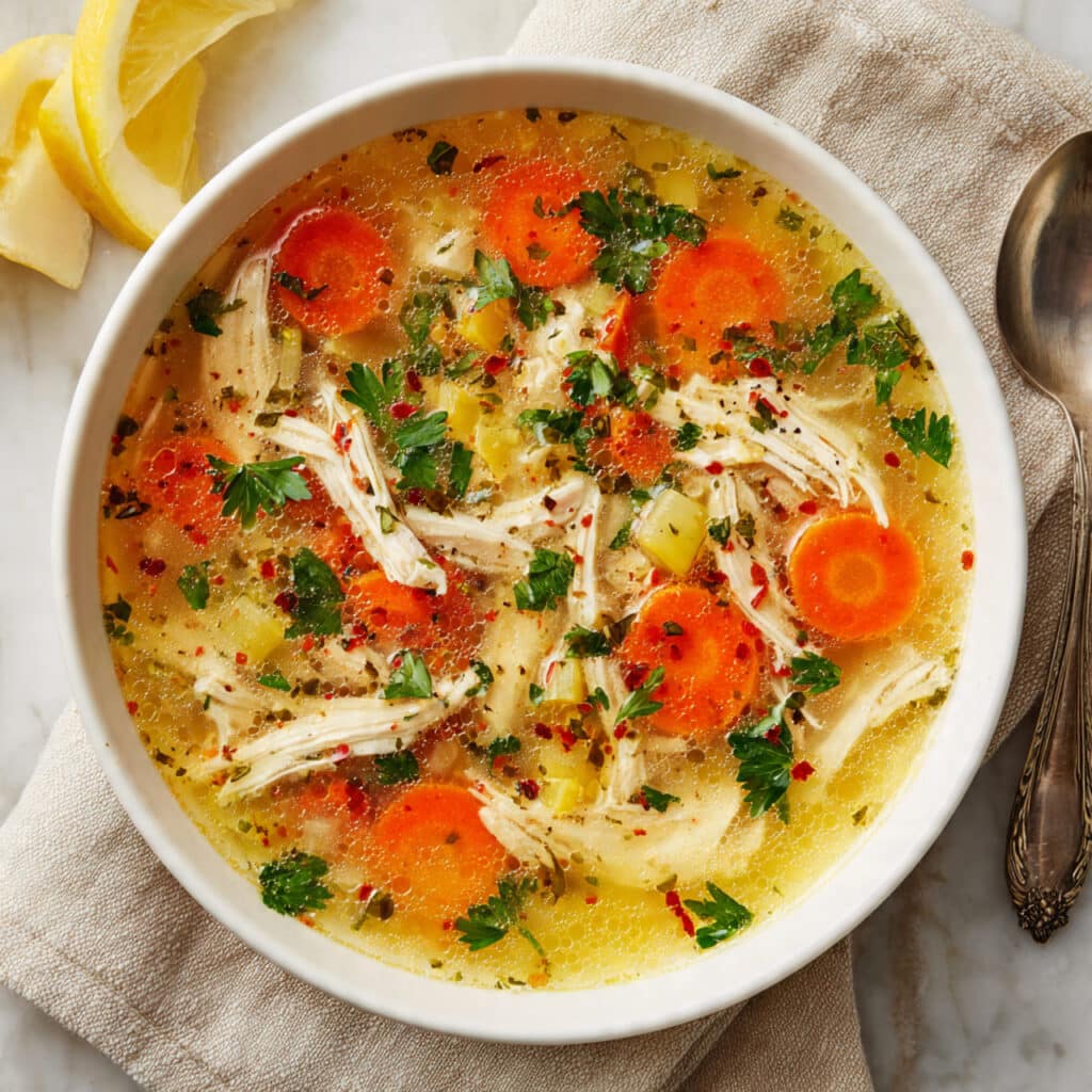Anti-Inflammatory Turmeric Chicken Soup: Cozy & Healing