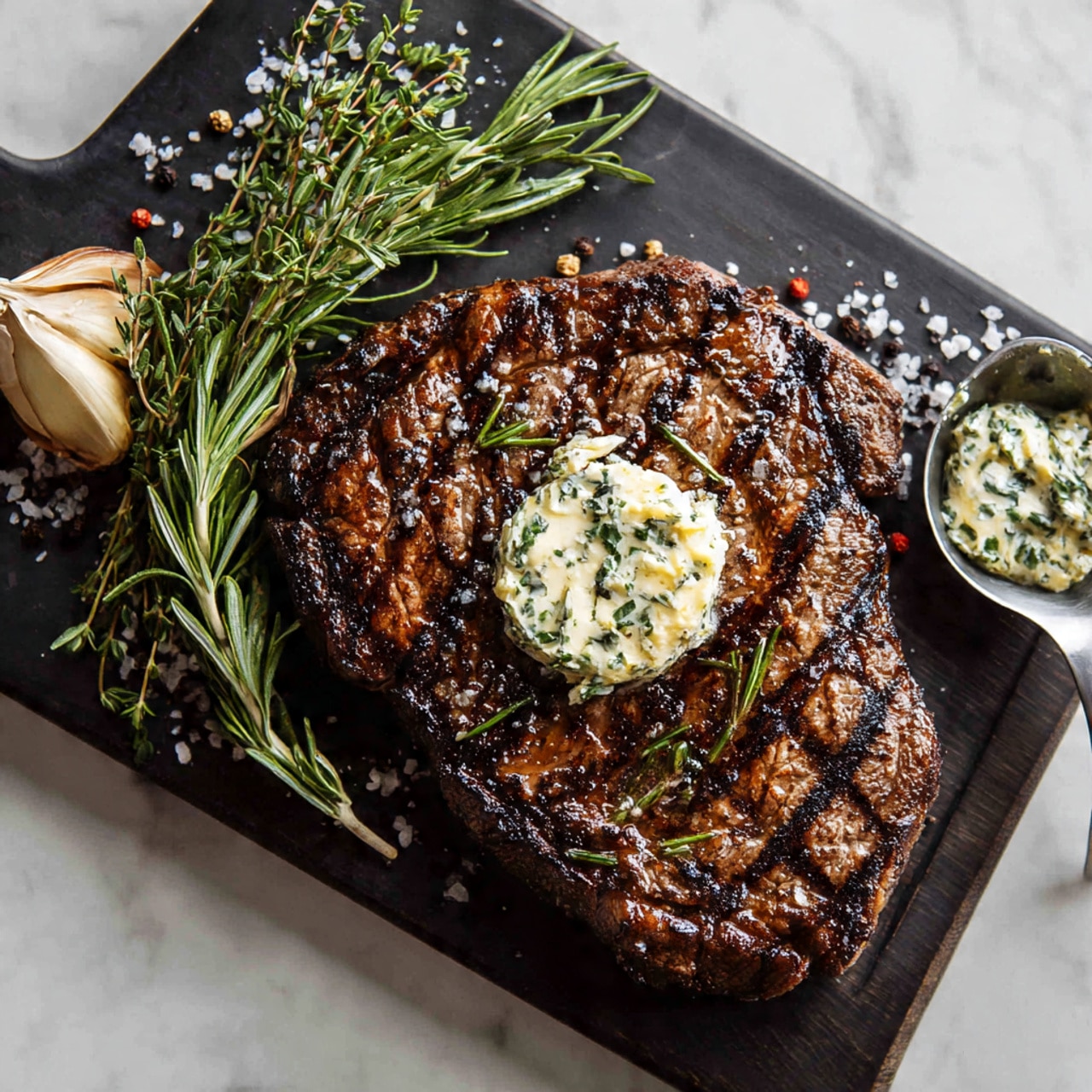Porterhouse Steak with Garlic Butter – Juicy & Flavorful Steak