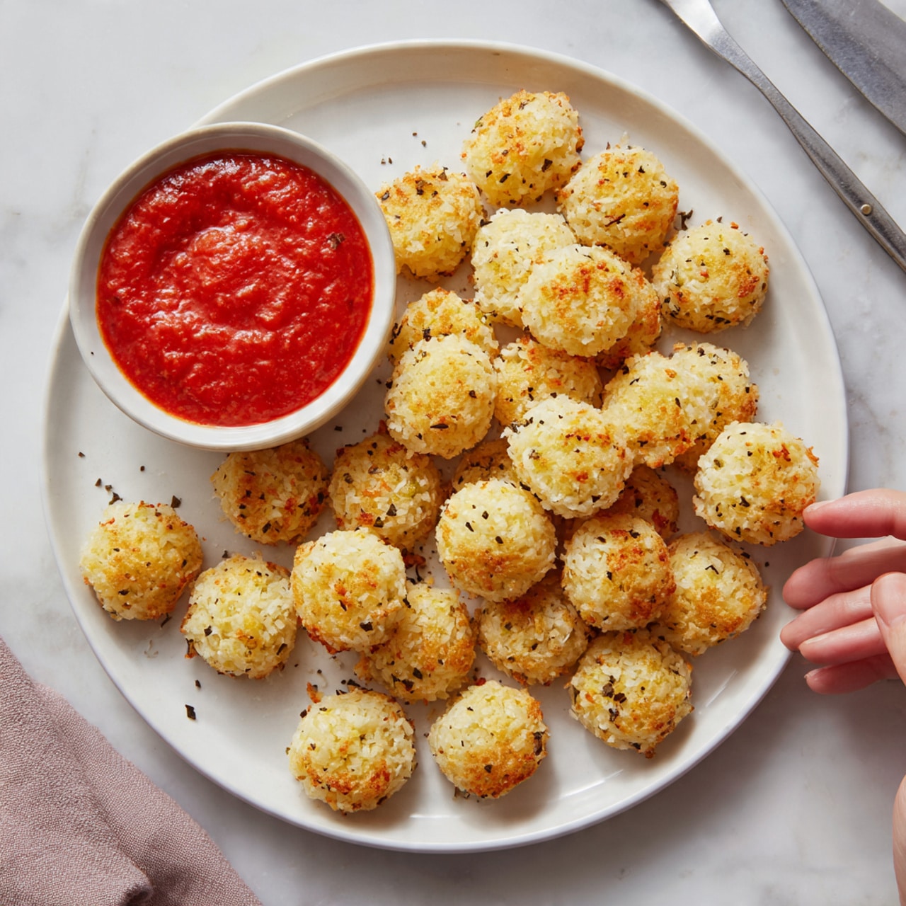 Viral Crispy Garlic Parmesan Crusted Potatoes – Irresistibly Crispy ...