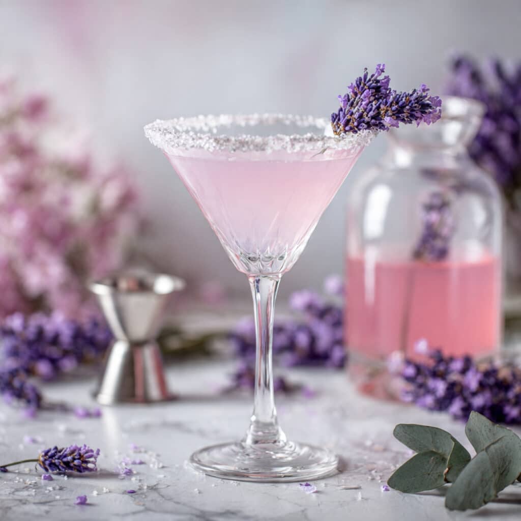 Lavender Lemon Drop Martini: Floral, Citrusy Vodka Cocktail
