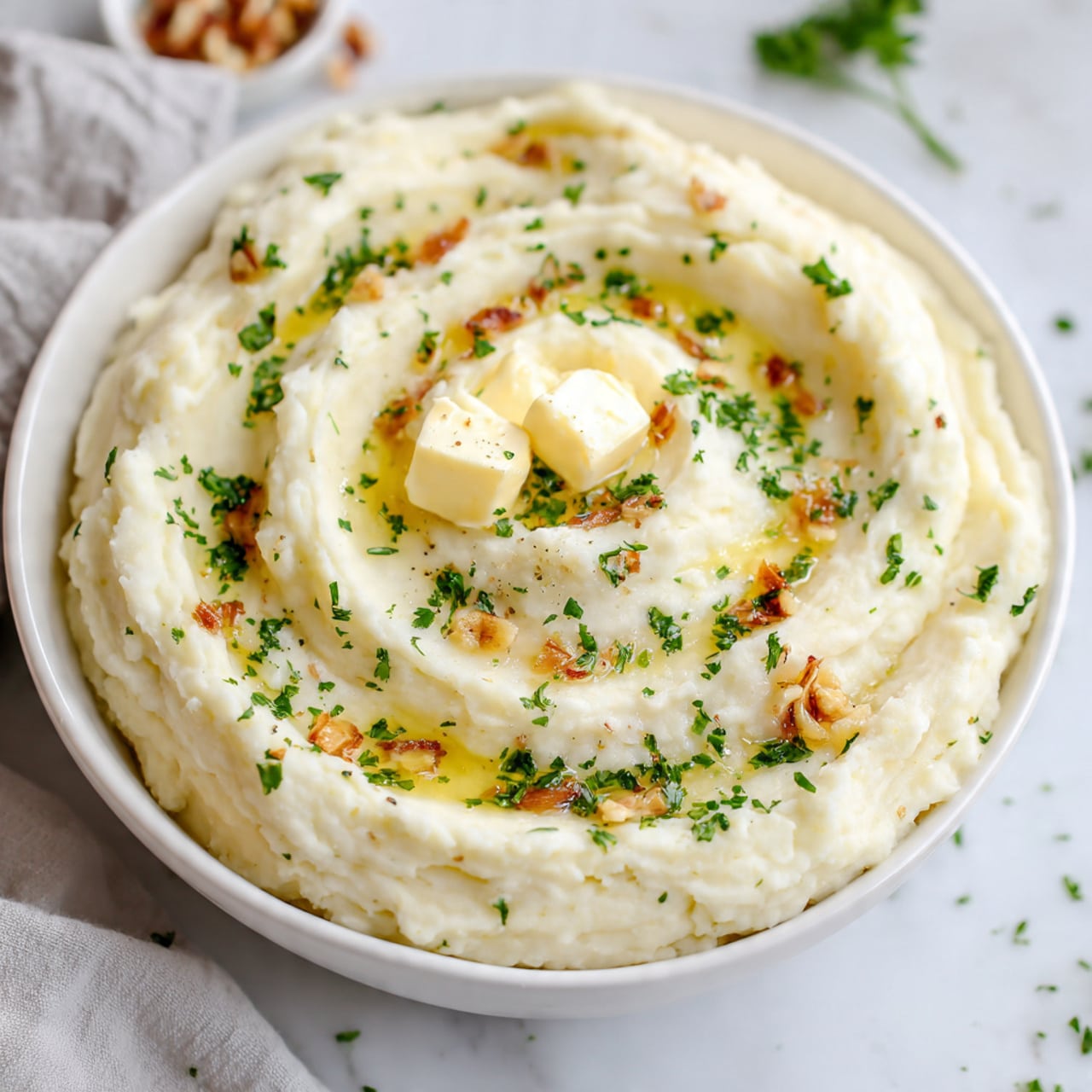 Ultimate Garlic Mashed Potatoes: Creamy & Flavorful Side Dish
