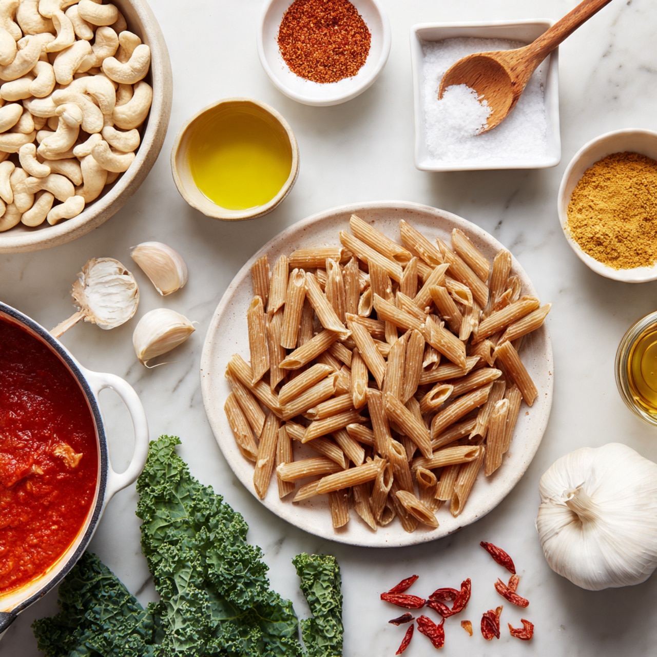 Healthy Vegan Pink Pasta Recipe - Delicious & Nourishing