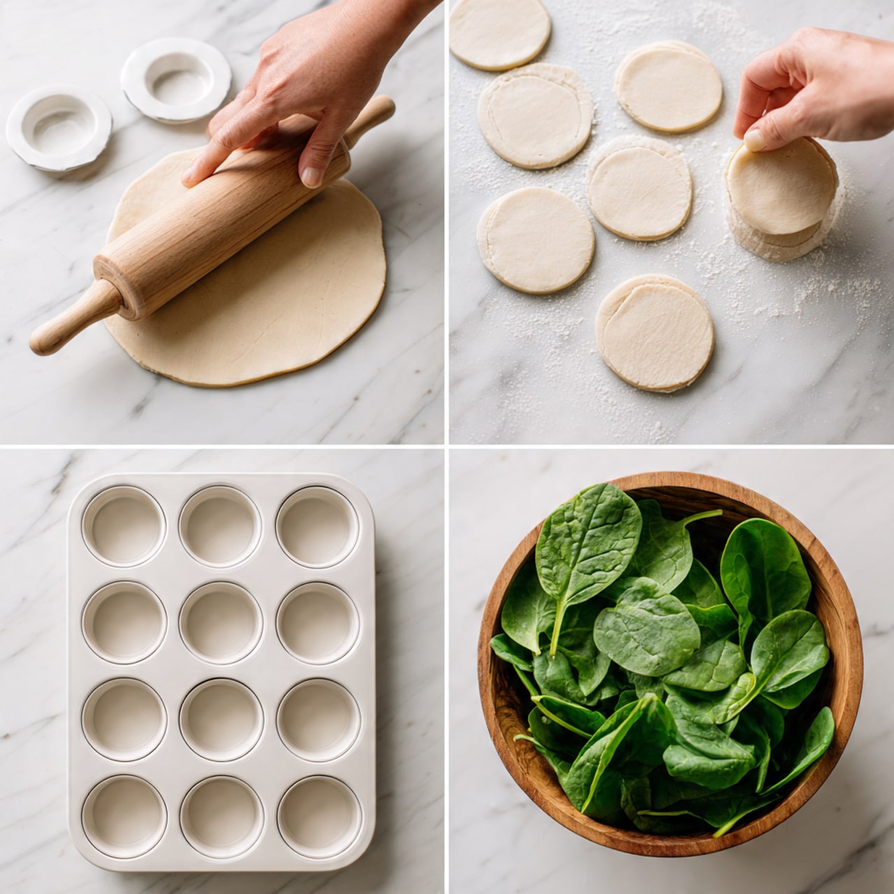 Mini Spinach and Feta Mini Quiches: Savory & Irresistible