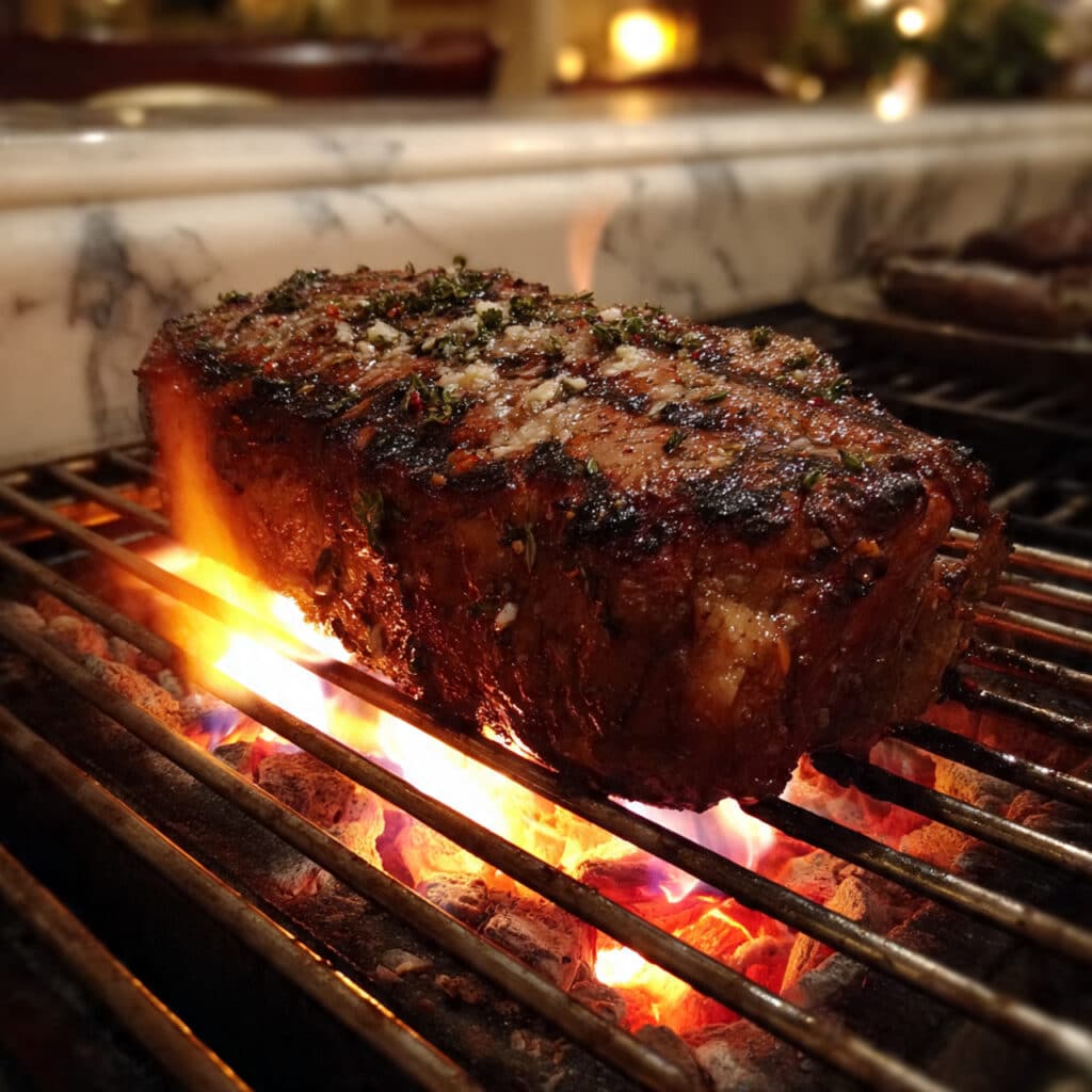 Grilled Porterhouse Steak with Chimichurri: Flavorful & Juicy