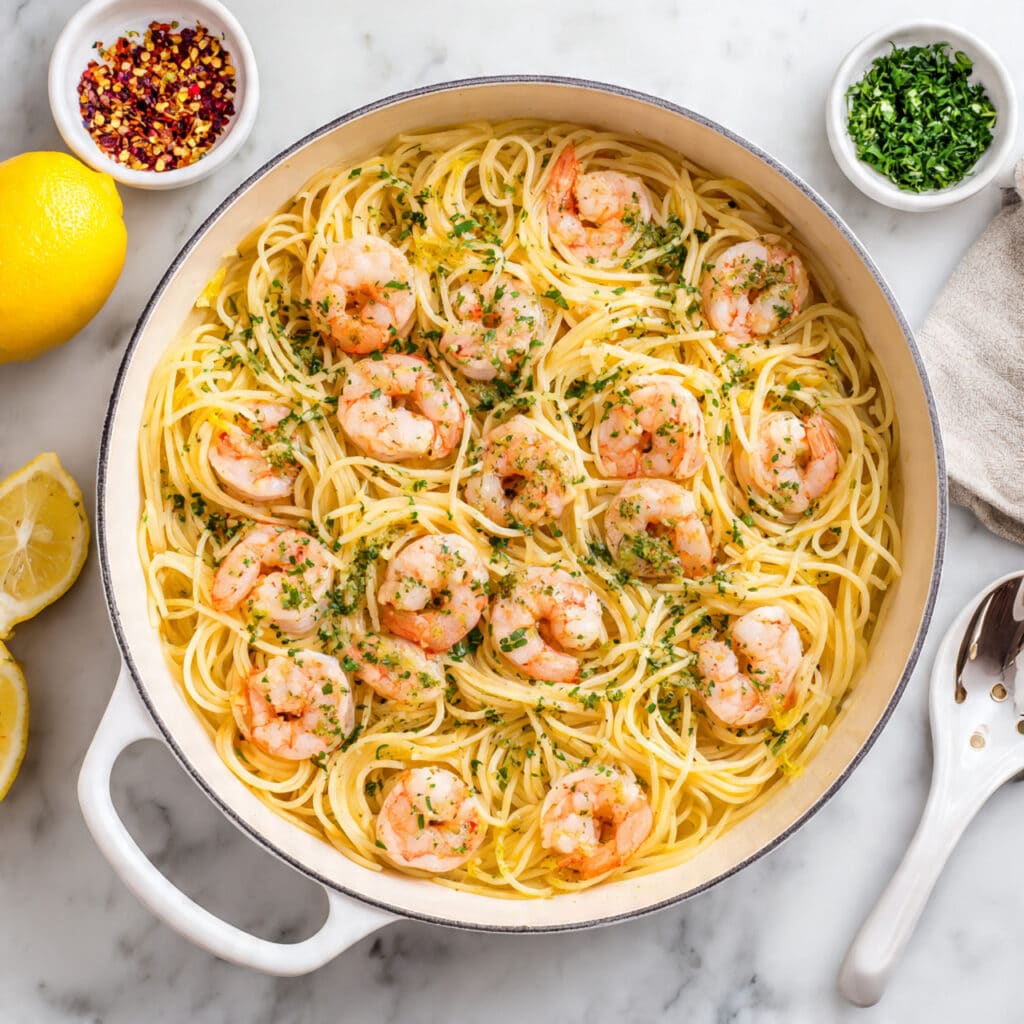 Shrimp Scampi with Angel Hair Pasta: Bright & Quick Seafood Feast