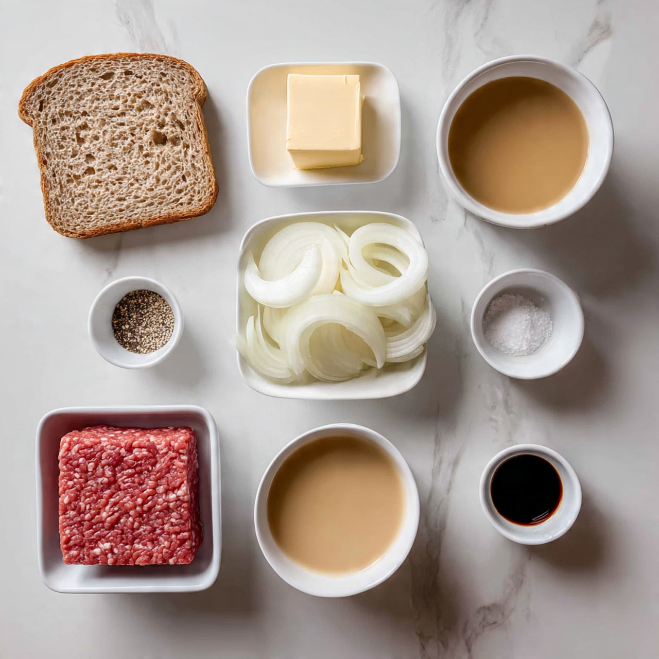 Grilled Cheese Patty Melts with Caramelized Onions & Beef