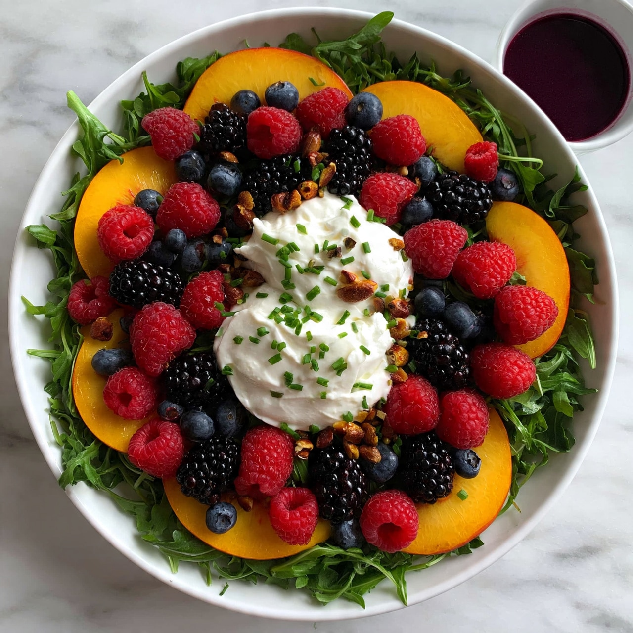 Summer Peach Burrata Salad – Bright & Fresh Summer Dish