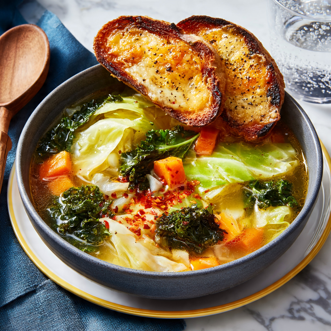 Detox Cabbage Potato Soup: Healthy Nourishing Comfort Food